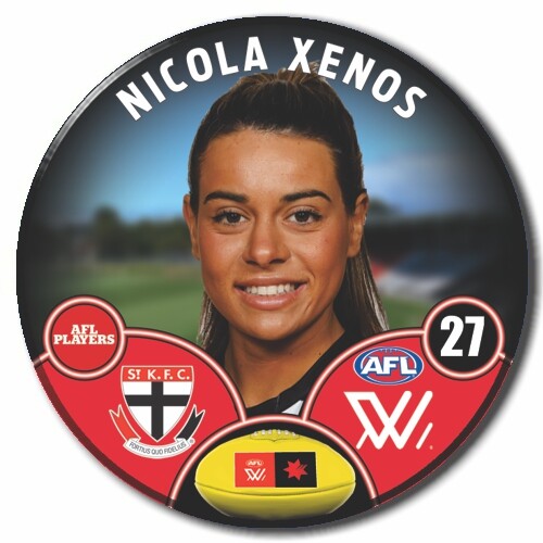 AFLW S8 St Kilda Football Club - XENOS, Nicola | eBay Australia