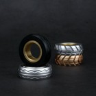 EDC Mechanic Ring Tire Fidget Clicker Magnetic Slider Haptic Toy Stress ...