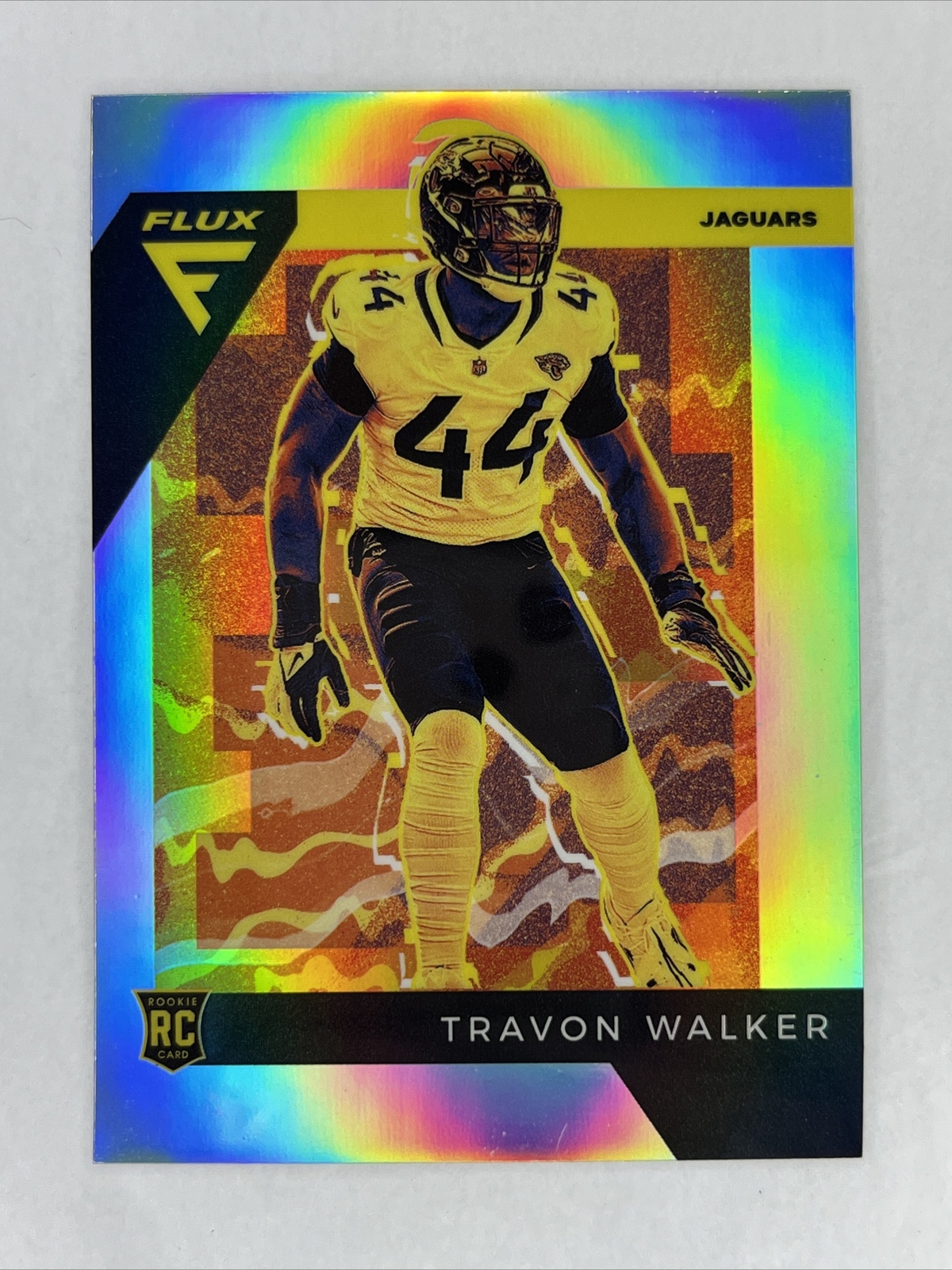 Travon Walker 2022 Panini Chronicles Flux Rookie Silver Prizm #FX-11 ...