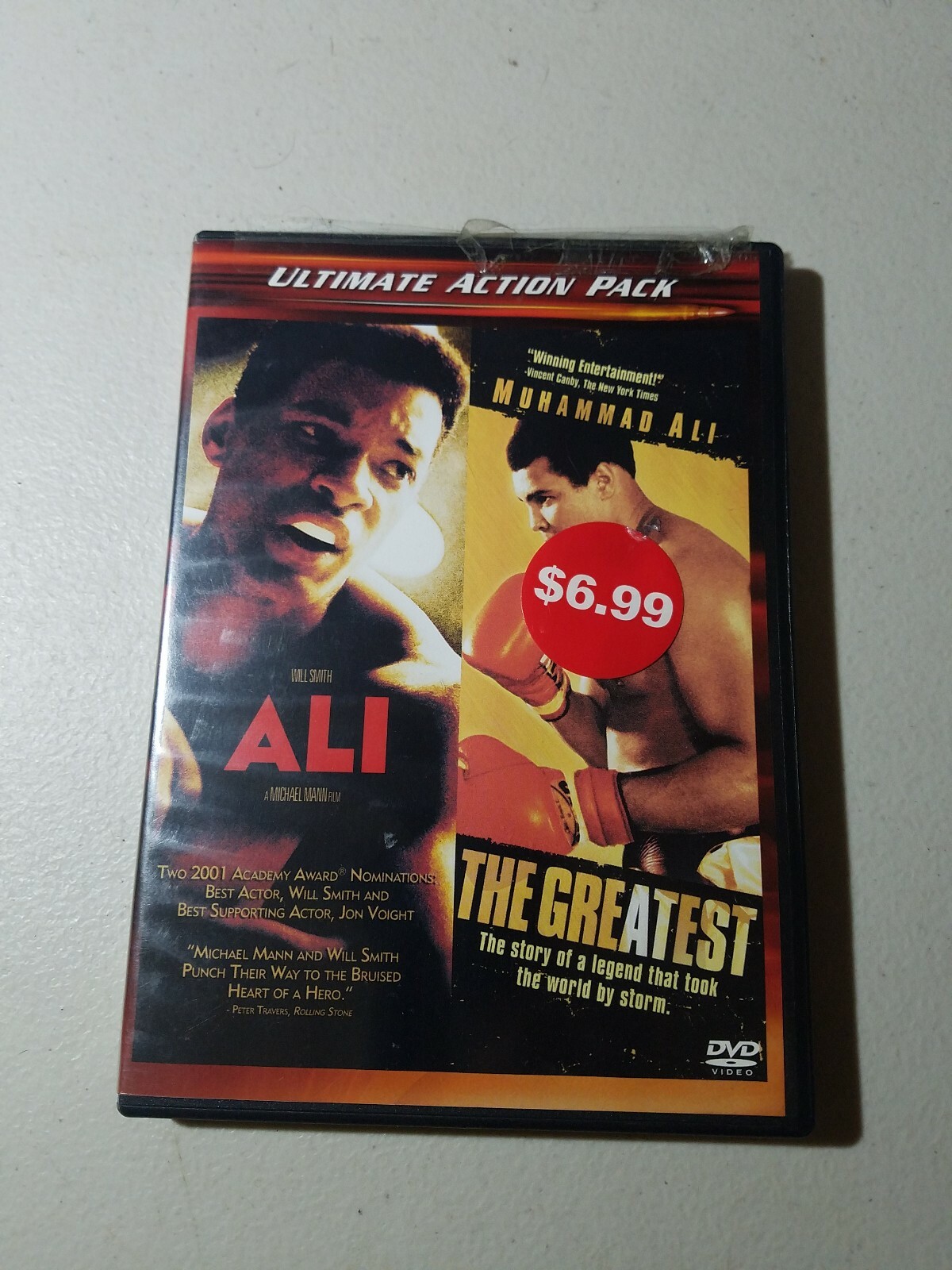 Ali & The Greatest - Ultimate Action Pack (DVD 2 Disc Set) Will Smith ...