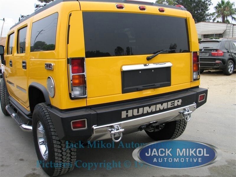 Hummer H2 SUV & SUT Polished Stainless Steel Bumper Letters for HUMMER ...