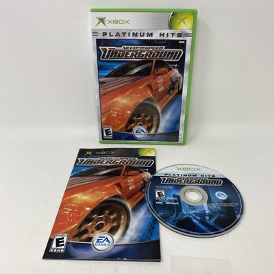 Need for Speed Underground 1 Original Xbox Complete CIB 14633147032| eBay