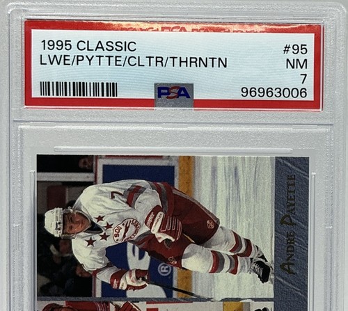 Joe Thornton Rookie PSA 7 - 1995 Classic Draft CHL - HOF, Bruins ...