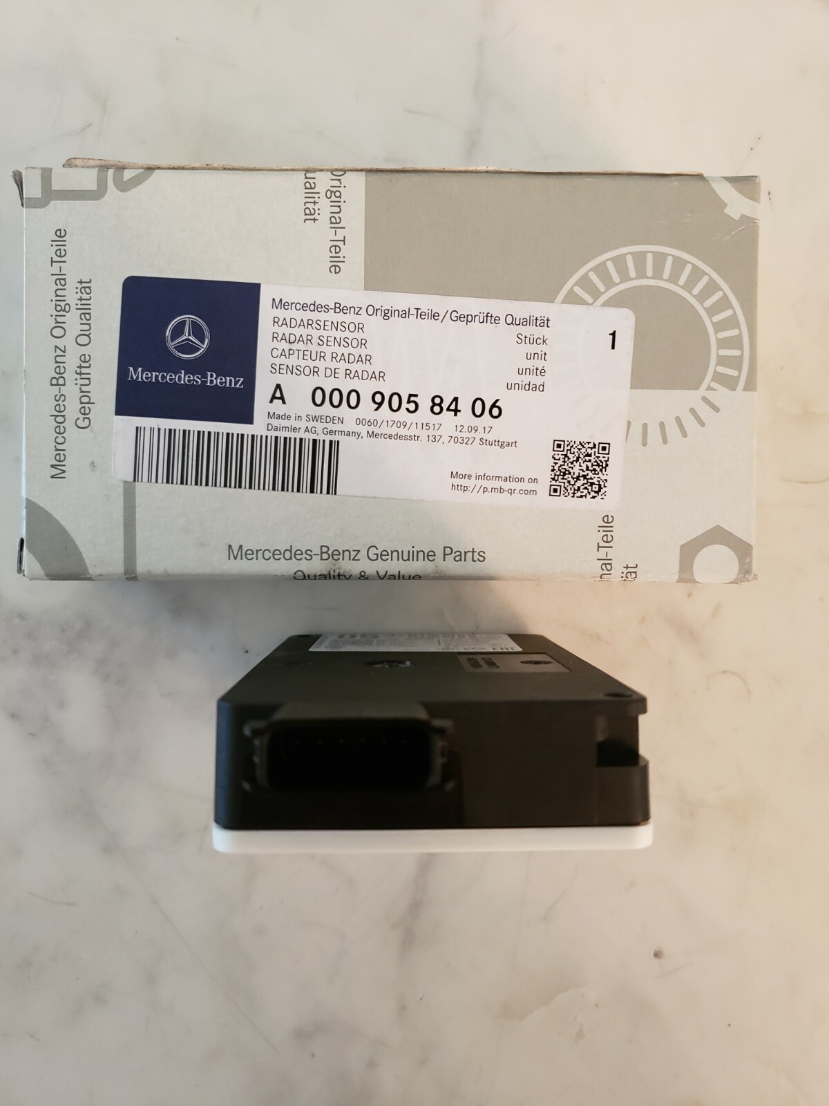 2024 NEW MERCEDES-AMG RADAR SENSOR A0009054907 = A0009051606 ...