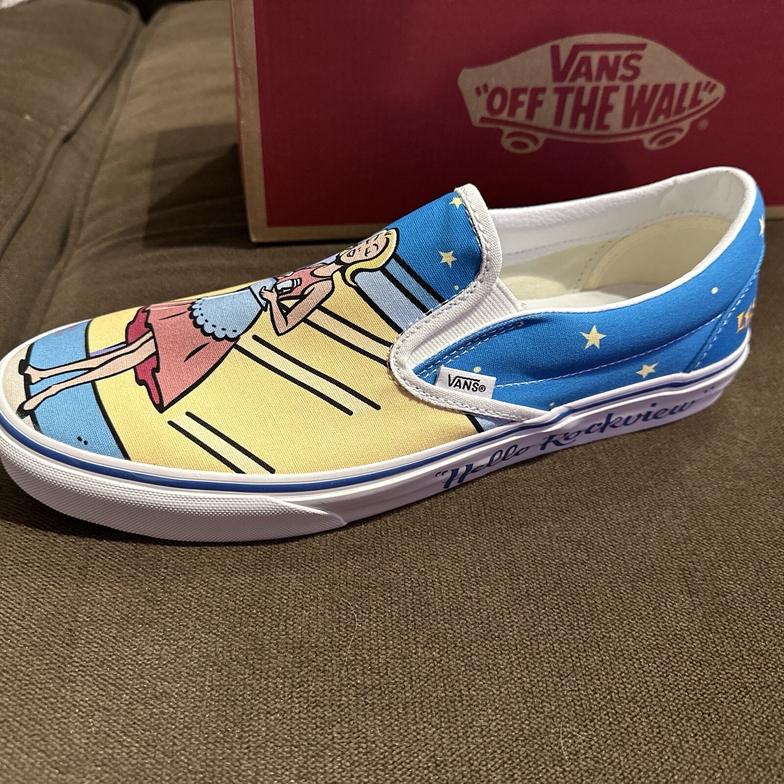 Vans Less Than Jake Slip On Hello Rockview Neuf Limité /325 - LTJ Homme ...