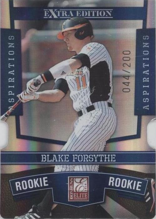 2010 Donruss Elite Extra Edition - Rookie Blake Forsythe #142 ...