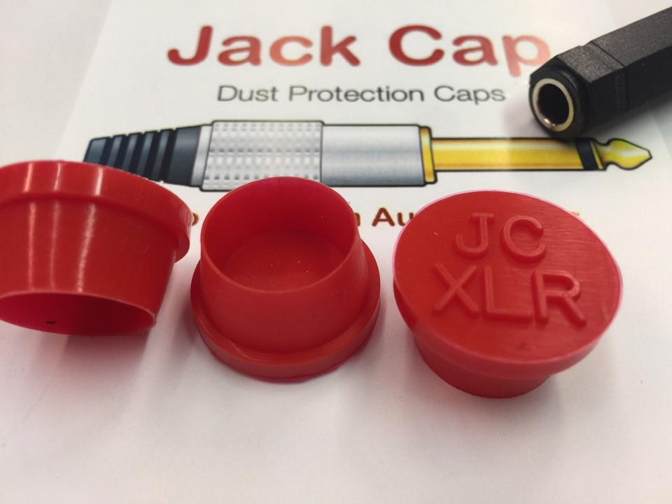 Peavey PV6 Audio Mixer JACKCAP Set,18 x Dust Plug Protection caps 6.3mm ...