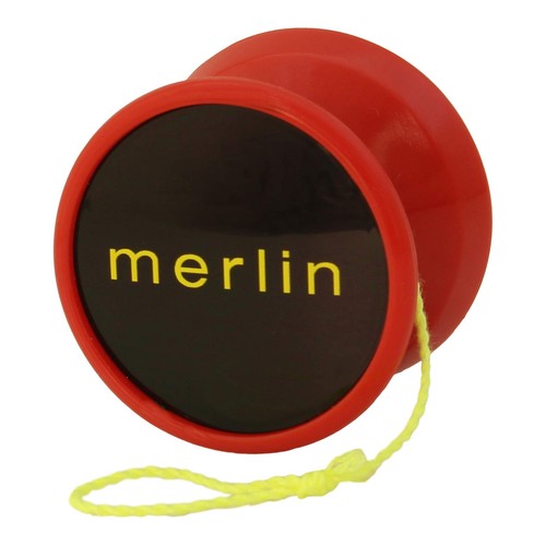 Yoyo King Merlin Pro Yoyo with Ball Bearing Axle and Extra String … red ...