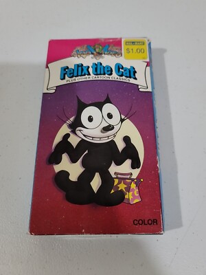 Felix The Cat Vol. 1 (VHS 1989) Classic Cartoon | eBay