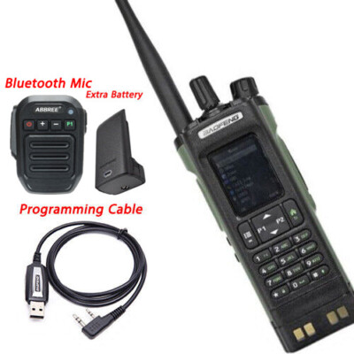 BAOFENG DM-32 DMR Walkie Talkie Digital Simulation GPS Air Band FM ...