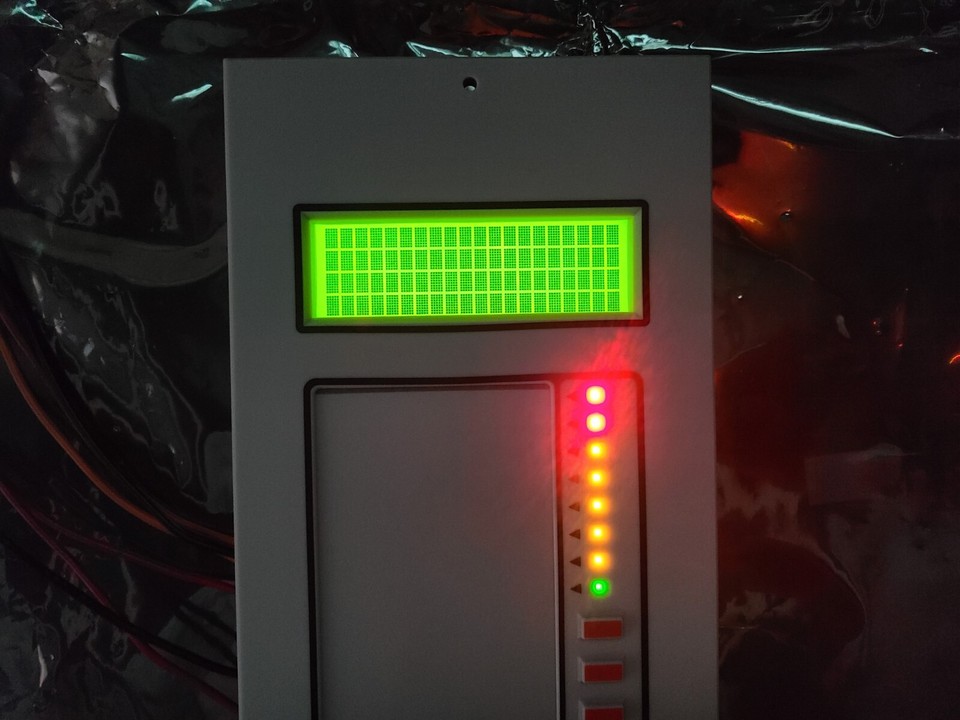 NOTIFIER LCD2-80 80 CHARACTER LCD REMOTE DISPLAY/CONTROL ANNUNCIATOR ...