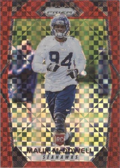 2017 Panini Prizm - Rookies Malik McDowell #246 Red Power Prizm /49 (RC ...