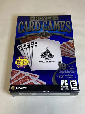 Hoyle Card Games 2003 (PC, 2003) Spades Bridge Solitaire Hearts Cribbage 20626720113| eBay