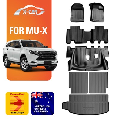 Floor Mat Boot Liner Carpet Set for Isuzu MU-X MUX 2022-23 Heavy Duty ...