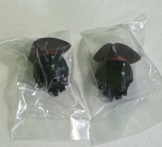 x50 New LEGO Pirate Hair with Hat Captain Jack Dreads with Beads ...