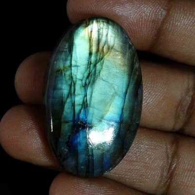 67.75 Cts Bright Stone Multi Power Spectrolite Labradorite Cabochon ...