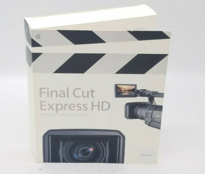 Apple Final Cut Express HD Upgrade Video Editing Software for Mac ...