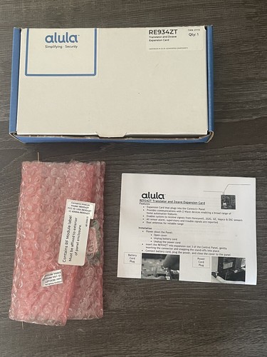 Alula Translator and Zwave Expansion Card RE934ZT (New in Box) | eBay