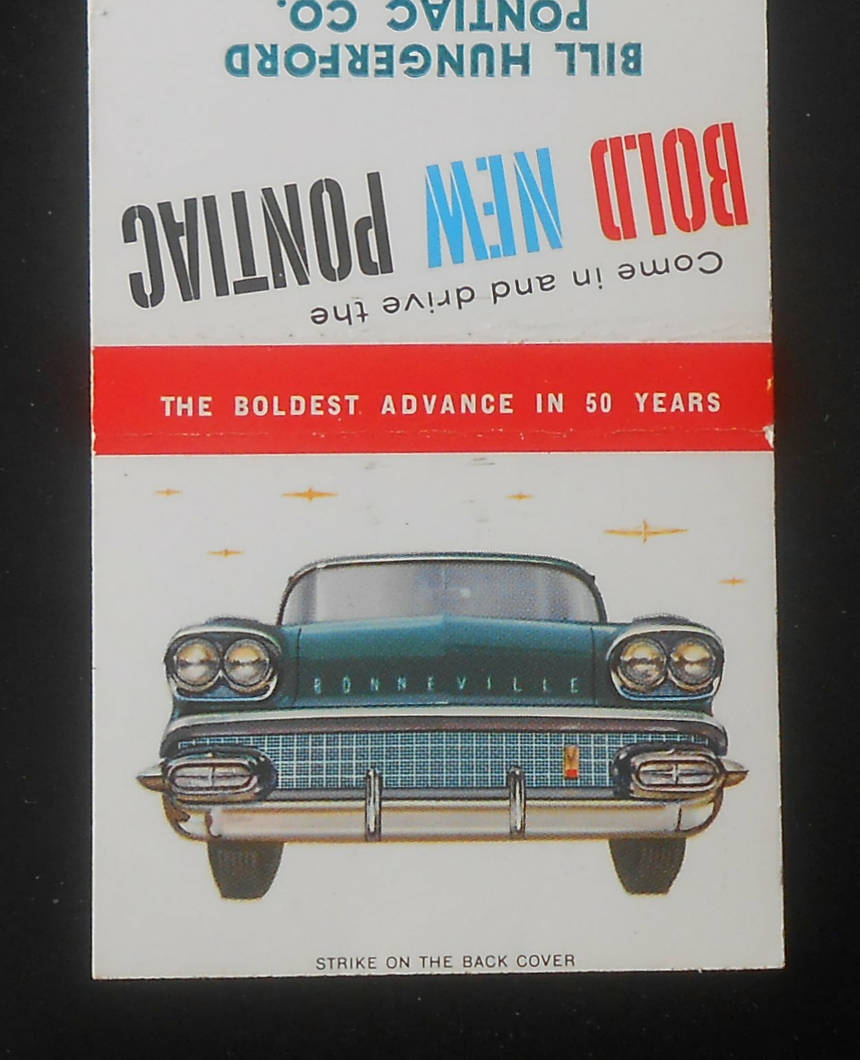 1958 Pontiac Bonneville Sport Coupe Bill Hungerford Pontiac Sault Ste ...