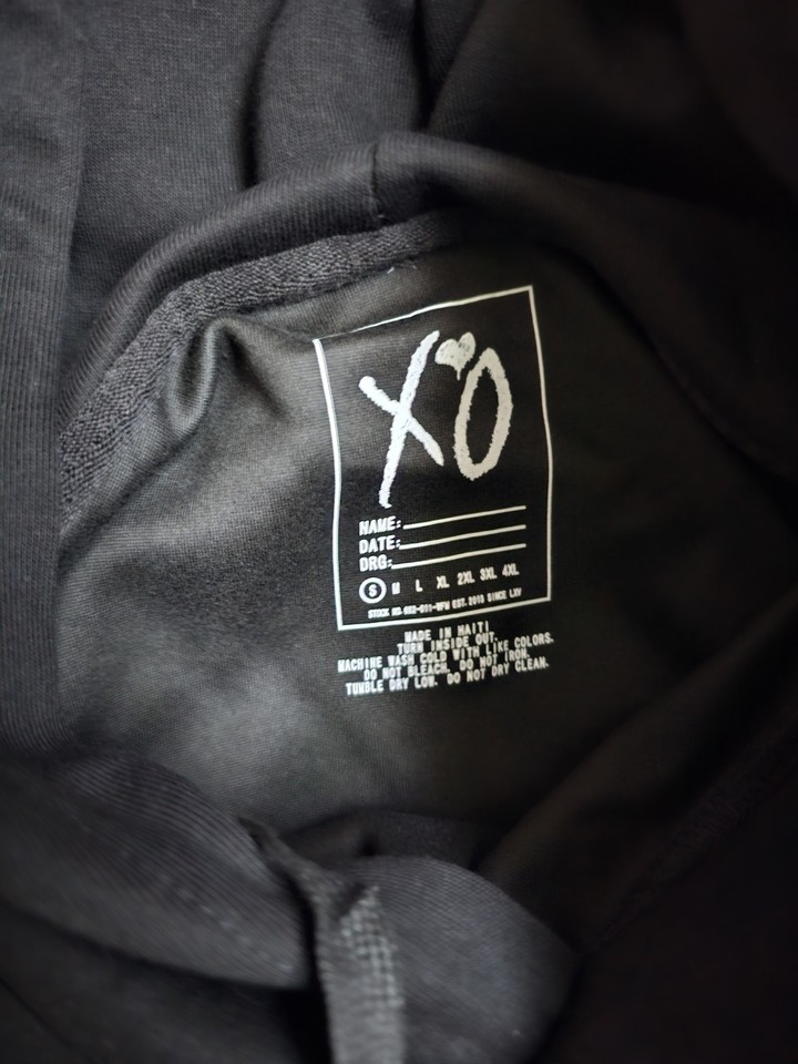 The Weeknd X Sorayama AHTD Tour Merch 2023 XO Black Hoodie Mens Small ...