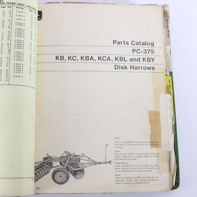 Farm Implement Parts - John Deere Kba