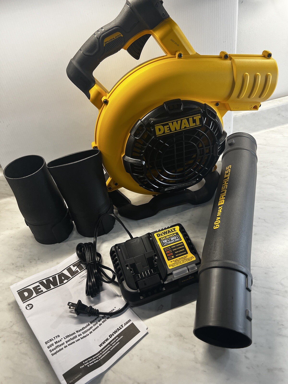 DEWALT DCBL770X1 60V Handheld Blower for sale online | eBay
