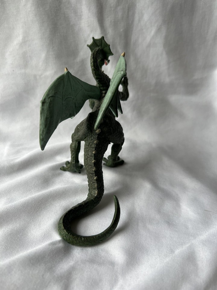 Plastoy Medieval Battlefield GREEN DRAGON Figure Figurine Safari Ltd | eBay