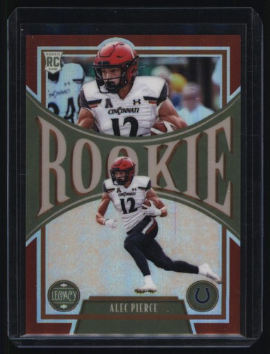 2022 Panini Legacy #197 Alec Pierce Premium Ruby #/50 | eBay