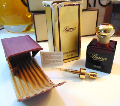 LAUREN cologne VINTAGE 1 oz screw top DAB ON with atomizer FOR WOMEN ...