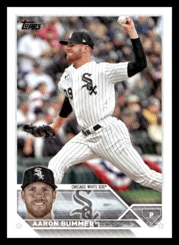 2023 Topps Update #US102 Aaron Bummer Chicago White Sox Baseball card ...