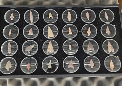 Neolithic & Paleolithic - Neolithic Mixed Bird Point Arrowheads