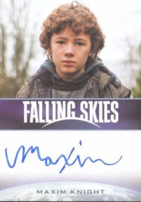 Falling Skies Season 2 Premium Pack Maxim Knight Autograph Card | eBay