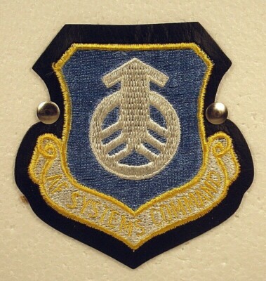 USAF Air Force Systems Command AFSC Badge Insignia Full Color Patch A-2 ...