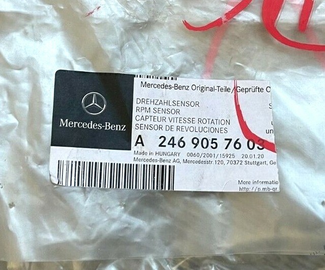 Genuine Mercedes-Benz Wheel Speed Sensor RPM ABS OE 2469057603 for sale ...