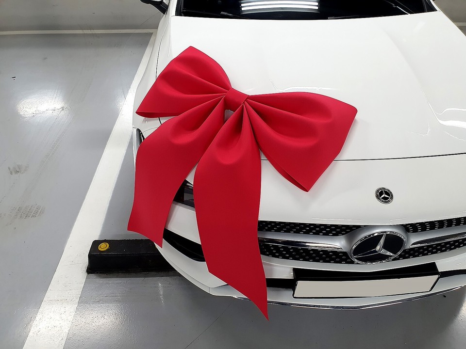 WEDDING CAR DECORATION HANDMADE KINGWANGZZANG BIG GIANT LARGE RIBBON | eBay