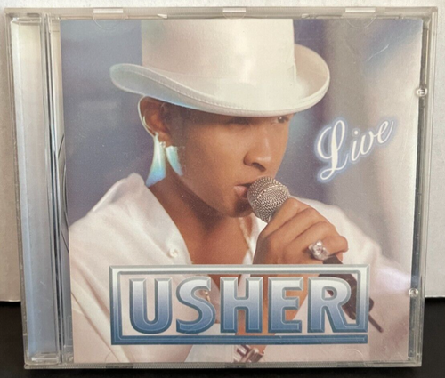 Live by Usher CD LaFace Records R&B Soul Vintage 1999 Music ...