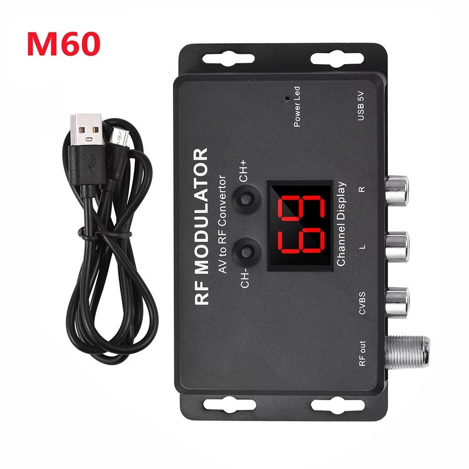 RF Modulator with USB Power Supply Efficient and User Friendly for Home ...