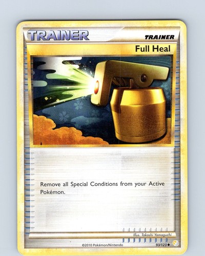 Pokemon TCG Full Heal Heartgold & Soulsilver 93/123 Uncommon Card ...