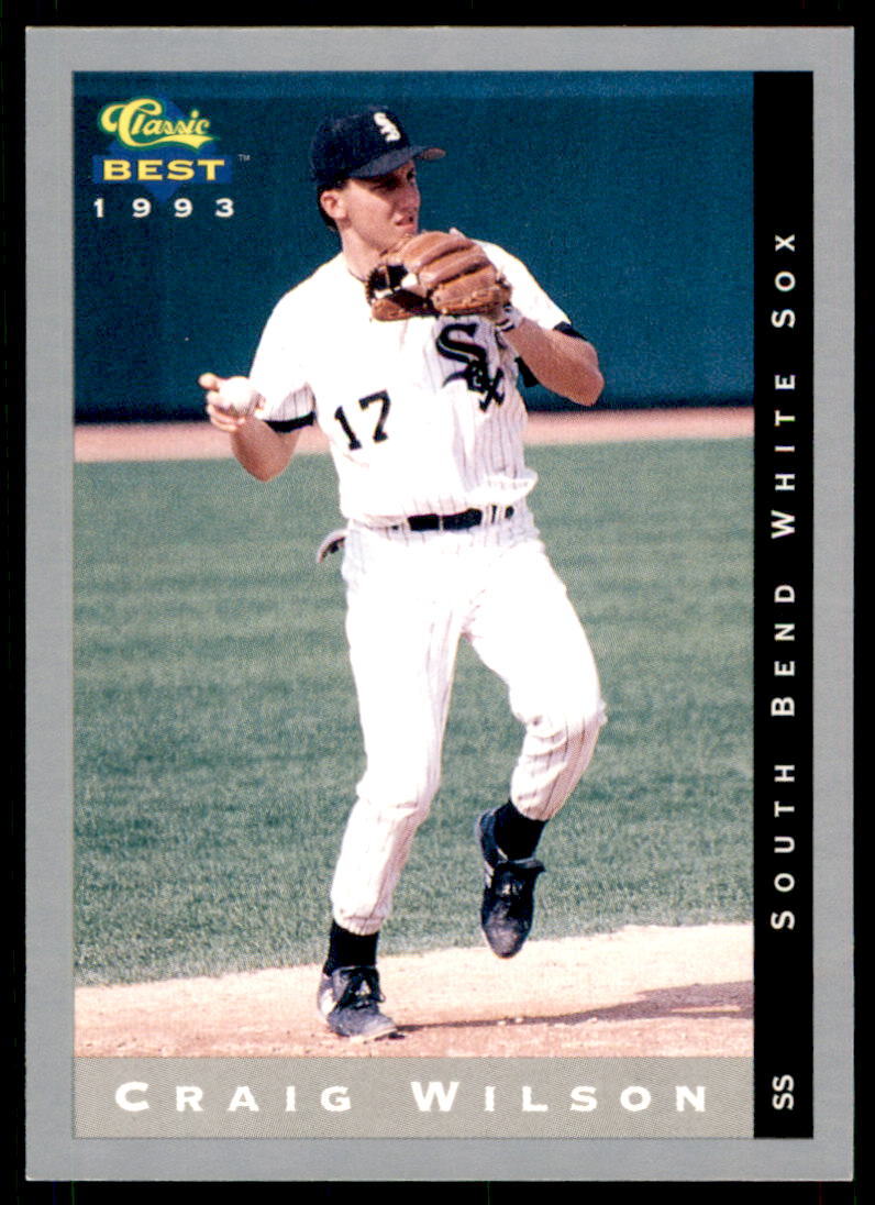 1993 Classic Best Craig Wilson #150 South Bend White Sox | eBay