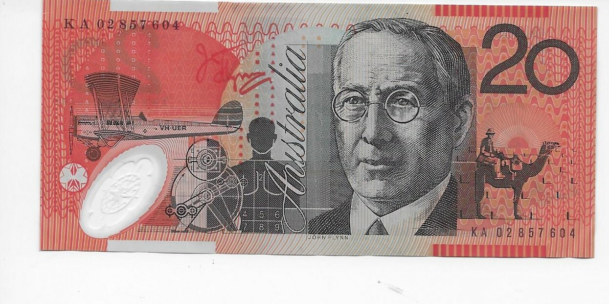2010 $20 Australia Note HIGH GRADE AU NO Tears & NO Pinholes | eBay