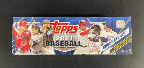 2021 Topps Baseball Complete Set 660 Cards Series 1 & 2 Factory Sealed ...