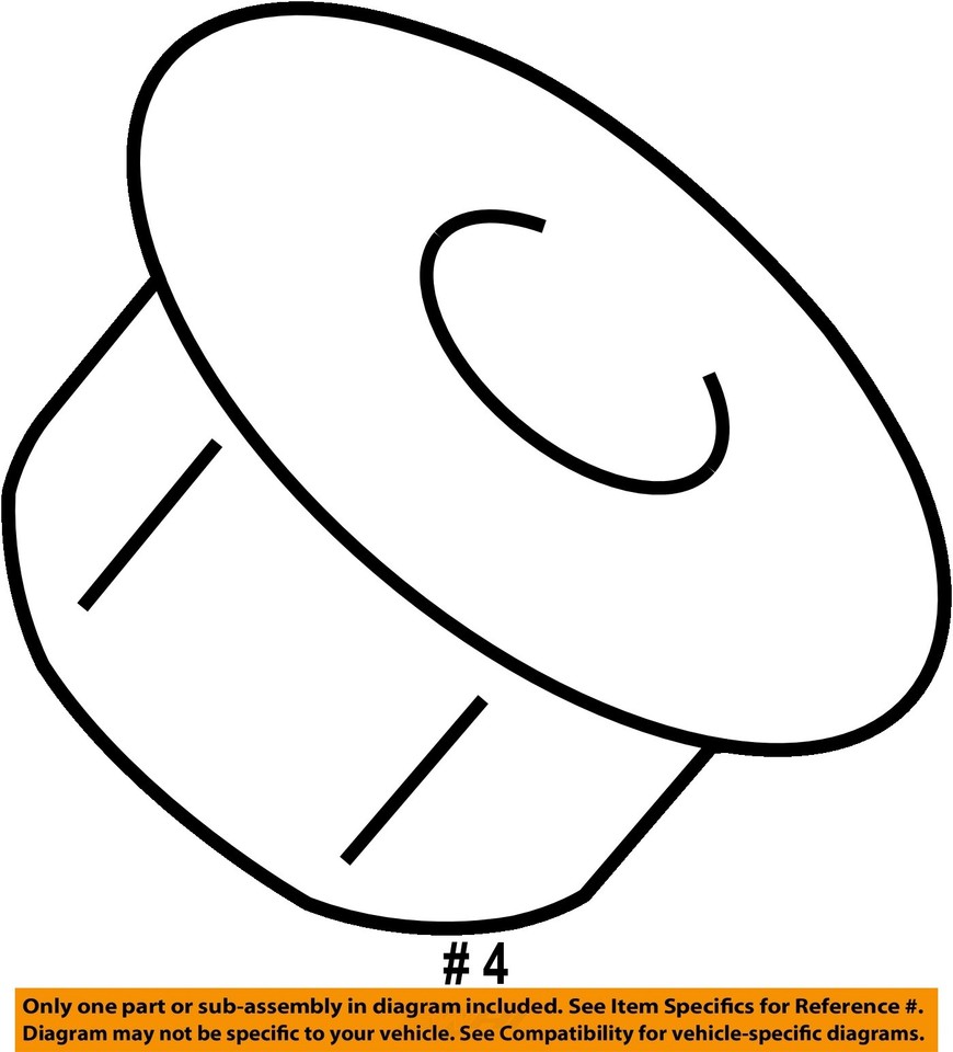 TOYOTA OEM 00-23 4Runner Exhaust Components-Front Pipe Nut 9008017187 ...