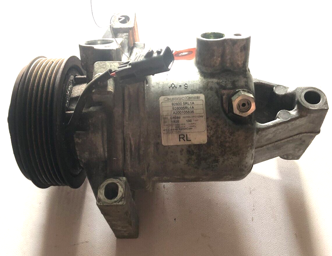 2020 NISSAN VERSA AC COMPRESSOR 926005RL1A | eBay