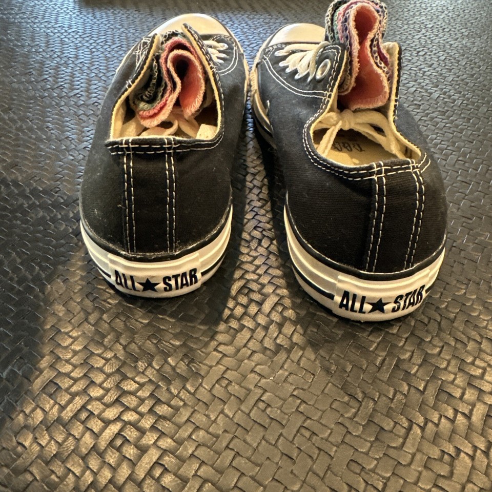 Converse All Star M88 Chuck Taylor Black & White Multi Color Tongue Men ...