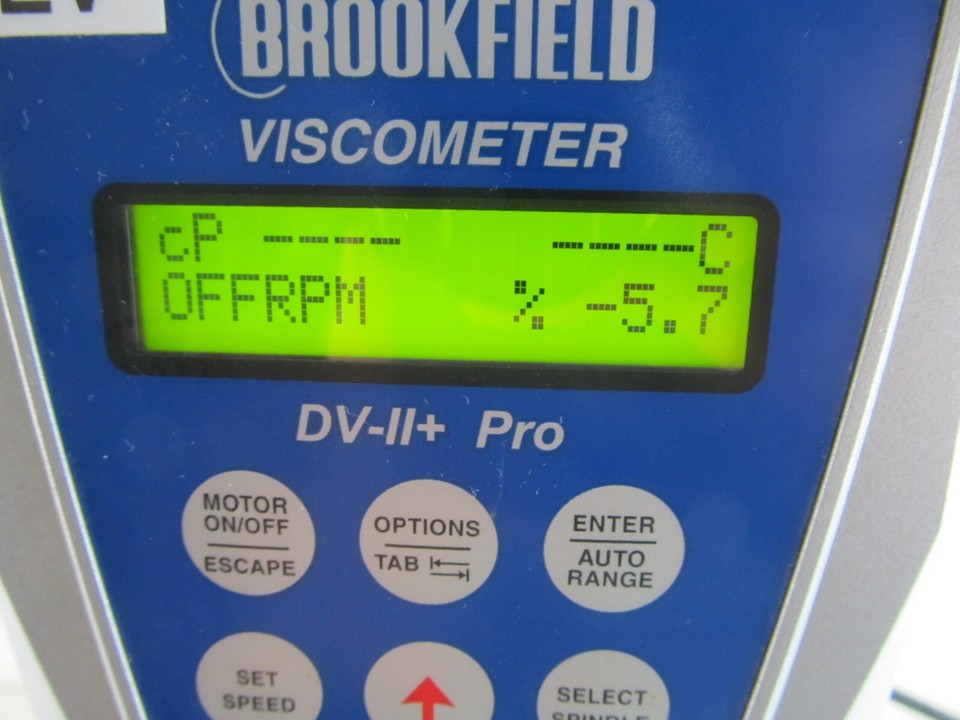 Brookfield DV-II+Pro LVDV-II+P EZ Digital Viscometer | eBay