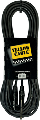 CABLE MICRO Jack mono mâle/XLR femelle 10m YELLOW CABLE M10J | eBay