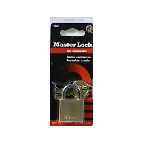 Master Lock 130D 1-3/6" Brass Padlock | eBay