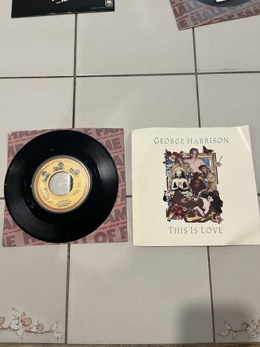 George Harrison This is Love / Breath Away From Heaven 45 7" Vinyl With ...