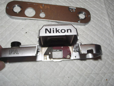 GENUINE NIKON TOP PLATE AND BOTTOM PLATE FOR NIKON FA 35MM FILM CAMERA ...