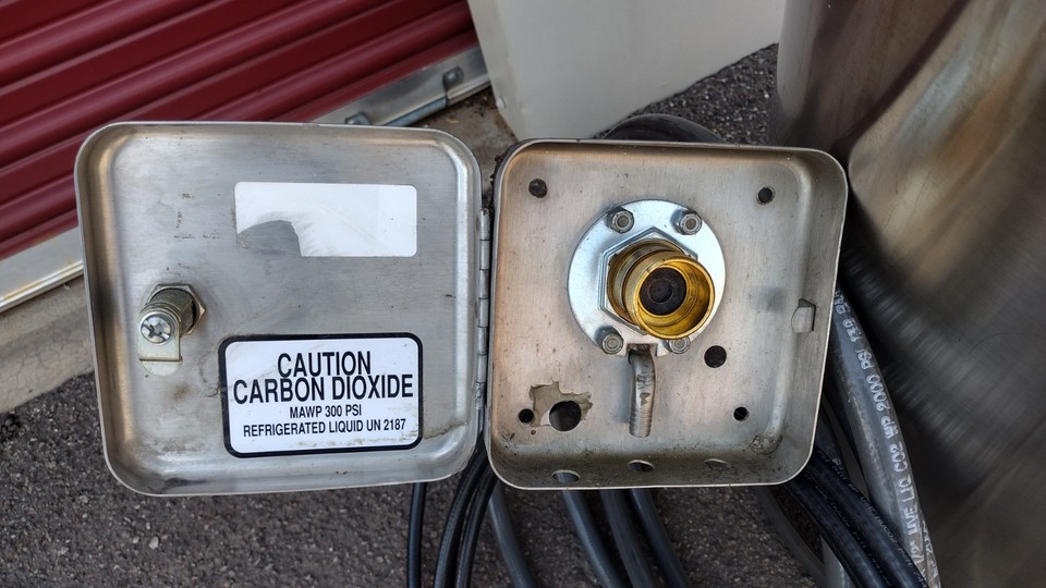 Carbo-Mizer 450 Commercial Bulk Co2 Liquid Tank Soda/Beer Carbonation ...